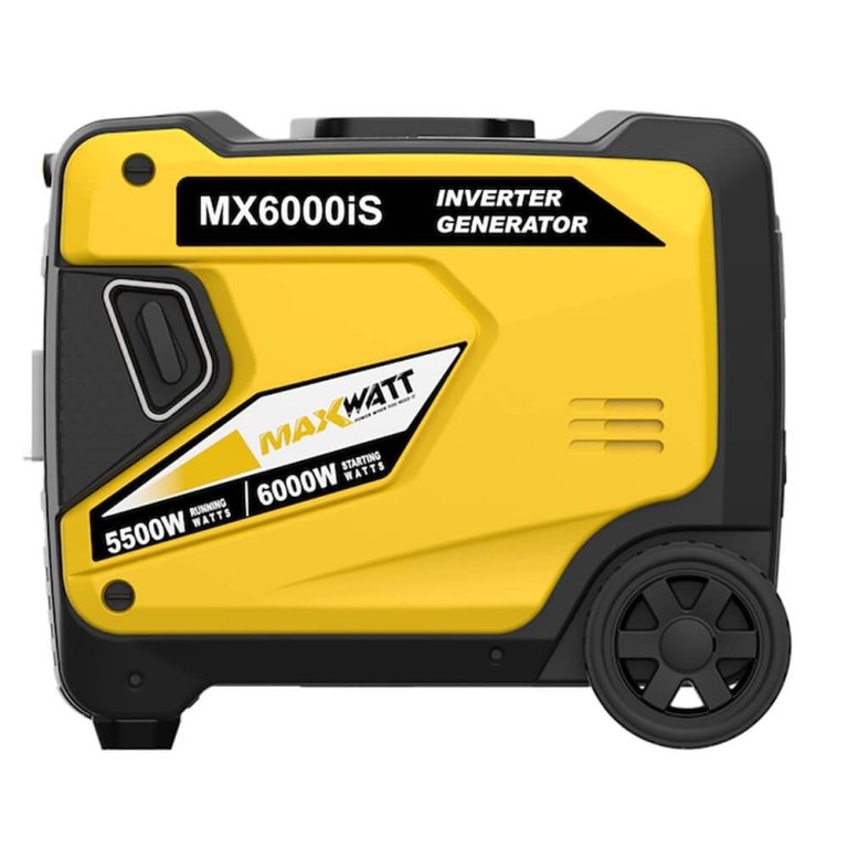 MAXWATT 6KVA INVERTER PETROL GENERATOR 2 WIRE REMOTE START MX6000iS ...
