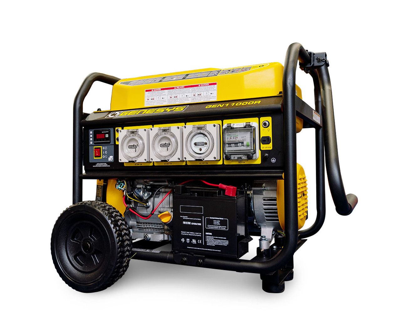 Genesys Petrol Generator 9375W 30L Tank 3 YEARS WARRANTY SFE460 – DCE Electrics