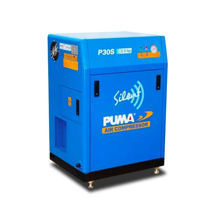 PUMA AIR COMPRESSOR 7.5HP 415V SILENT PU P40S 415V • DCE Electrics